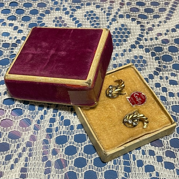 CeeTee | Jewelry | Antique Vintage Cee Tee Rhinestone K Gold Filled ...